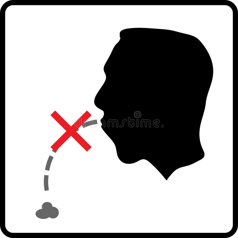 Prohibit Signs for Healthcare and Rude Behavior Stock Vector ...
