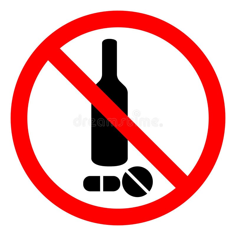 Prohibited Drug Symbol Sign, Vector Illustration, Isolate on White ...