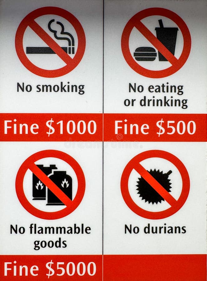 Prohibited rules stock image. Image of transit, station - 359285089