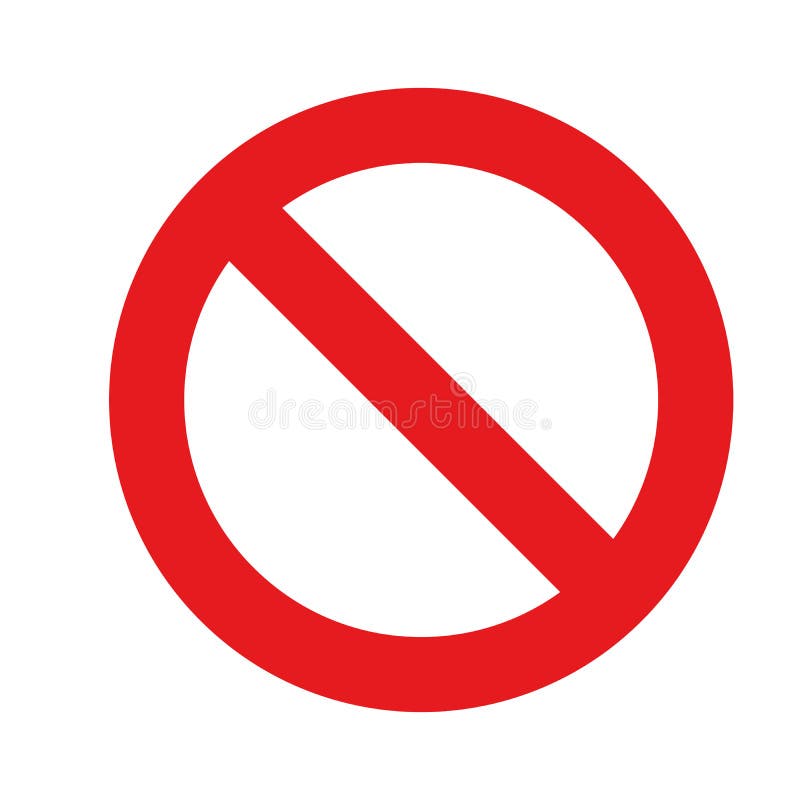 Strikethrough Sign Stock Illustrations – 503 Strikethrough Sign Stock ...