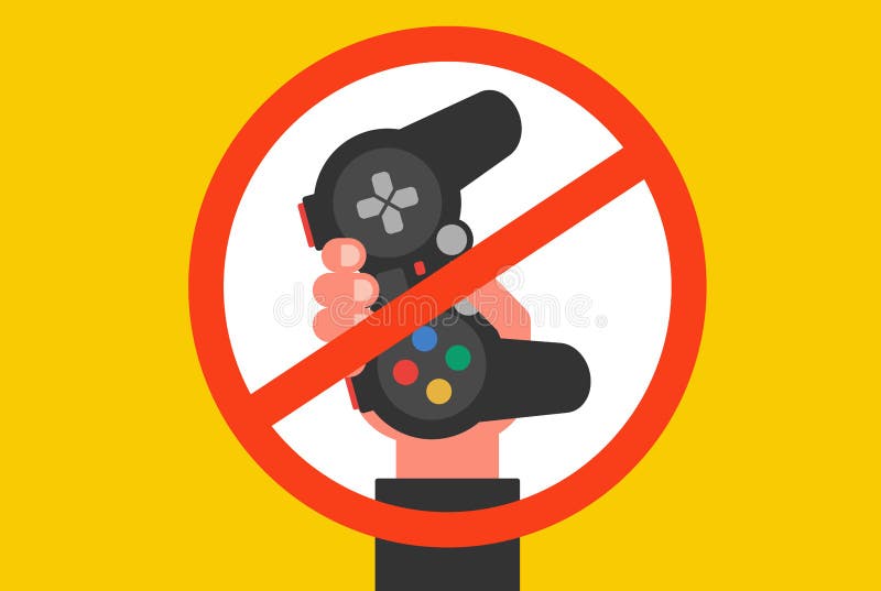 No Computer Games Stock Illustrations – 316 No Computer Games Stock ...