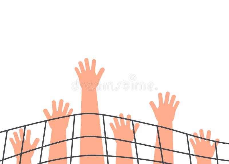 Prohibition of Hands with Nets, Restriction of Freedom, People are ...