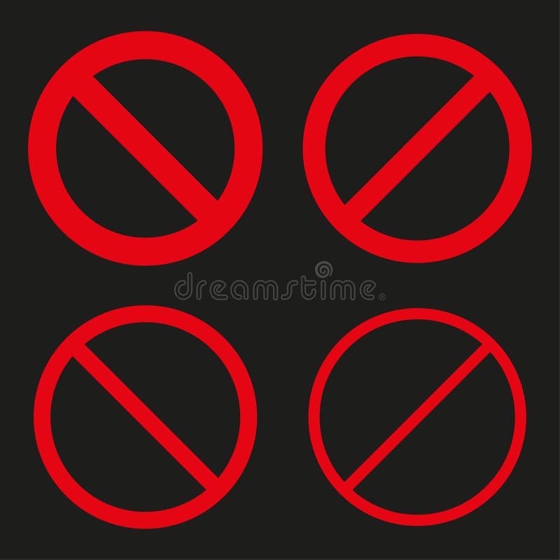 Red No Symbol Stock Illustrations – 70,036 Red No Symbol Stock ...