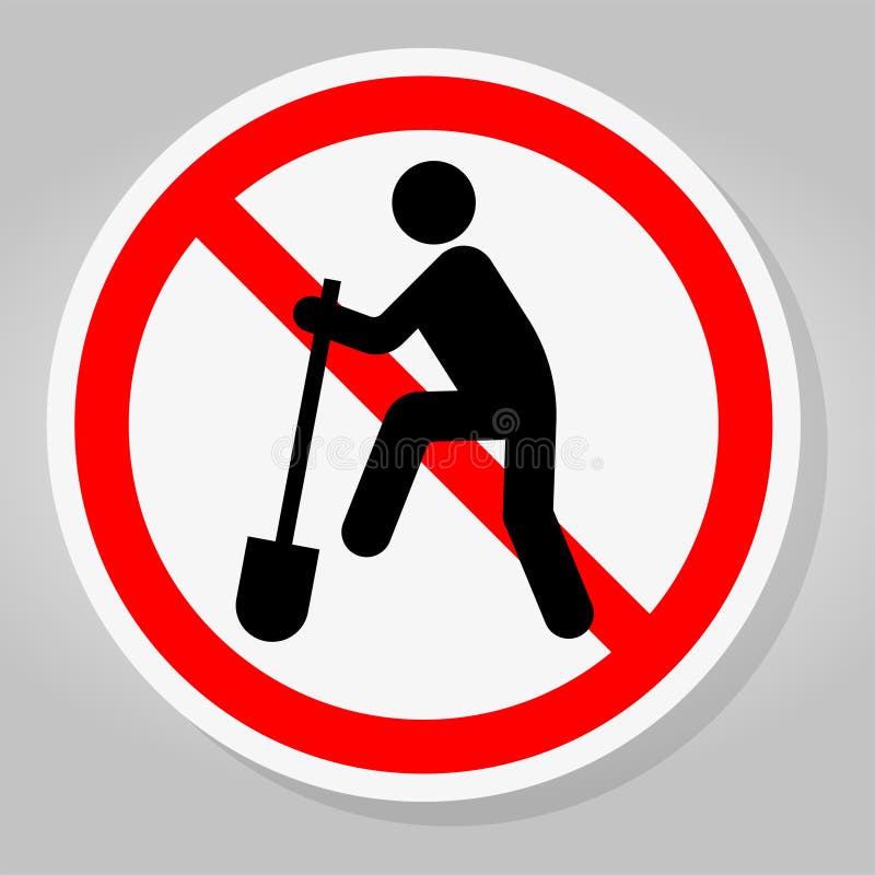 Shovel Ban Stock Illustrations – 182 Shovel Ban Stock Illustrations ...