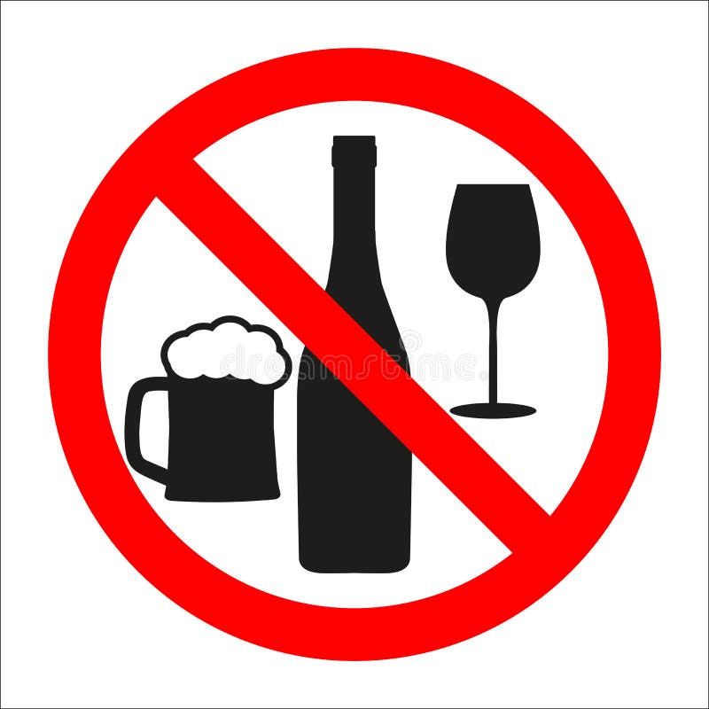 Alcoholic Ban Stock Illustrations – 1,762 Alcoholic Ban Stock ...