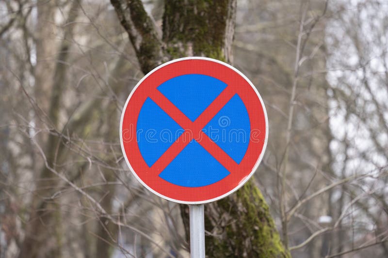 Prohibition Signs and Barriers. Stop and Prohibited Stock Image - Image ...