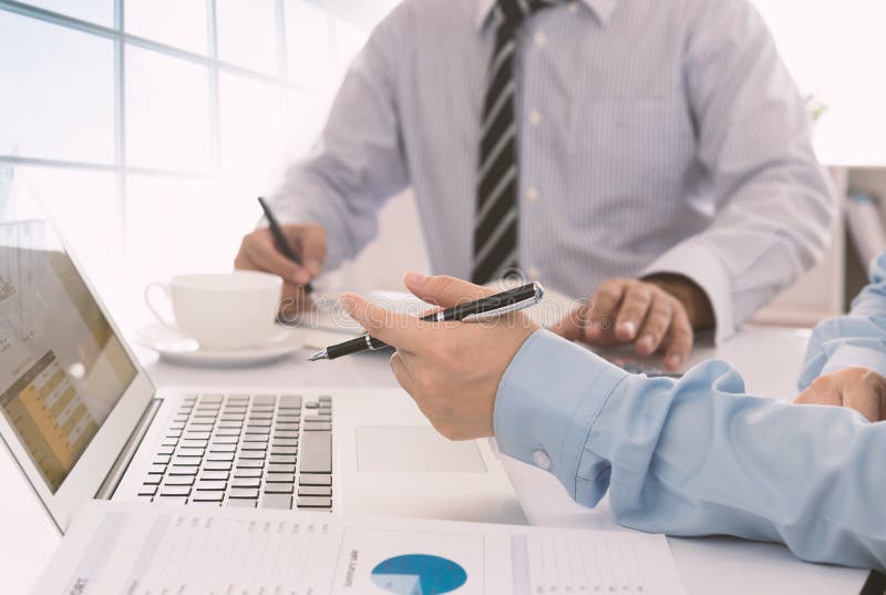 Project analysis stock image. Image of corporate, data - 171944497