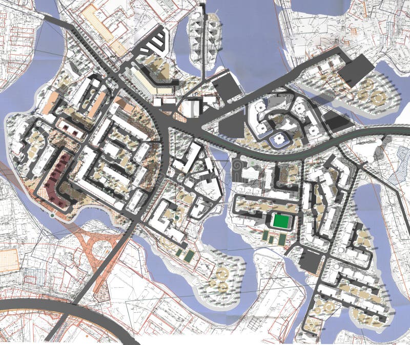 Project area of city stock illustration. Illustration of model - 11840945 Project area of city stock illustration. Illustration of model - 11840945