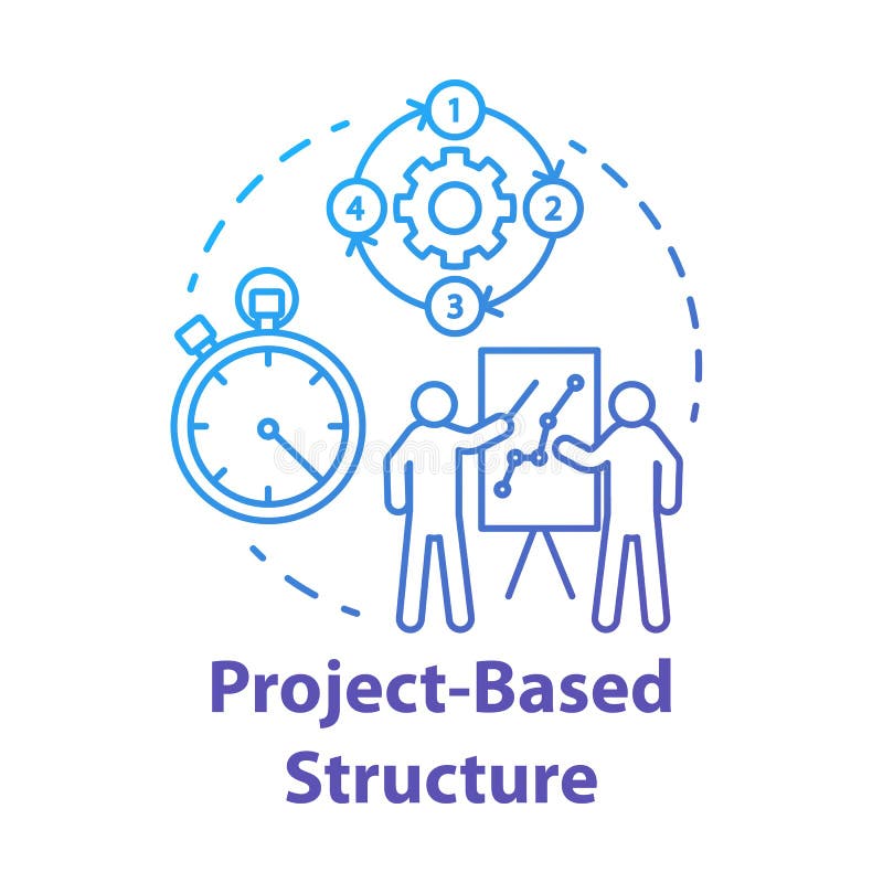 Project Base Structure Concept Icon. Corporate Training, Business ...