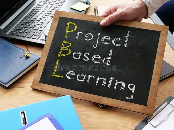Project Based Learning PBL is Shown on the Conceptual Business Photo ...