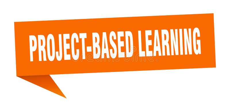 Project-based Learning Speech Bubble. Project-based Learning Ribbon ...