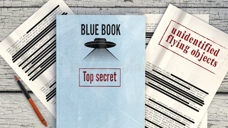 Project Blue Book. Ufo. Declassified Documents and Files, Top Secret ...