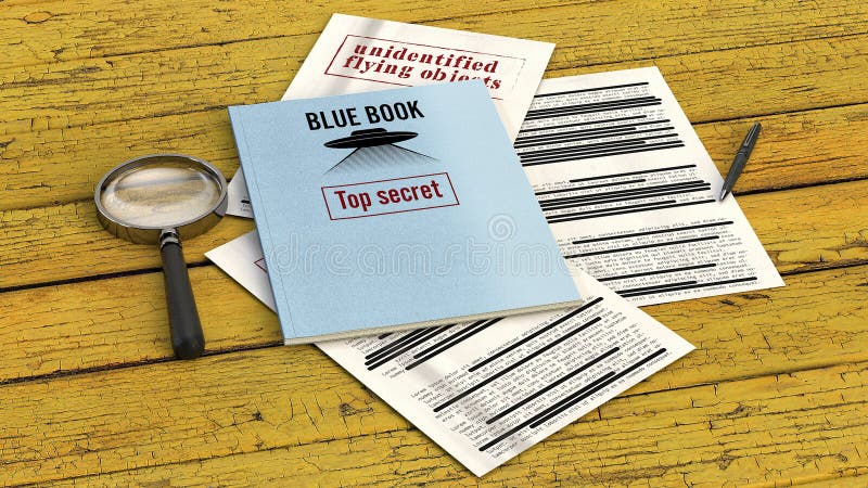 Project Blue Book. Ufo. Declassified Documents and Files, Top Secret ...