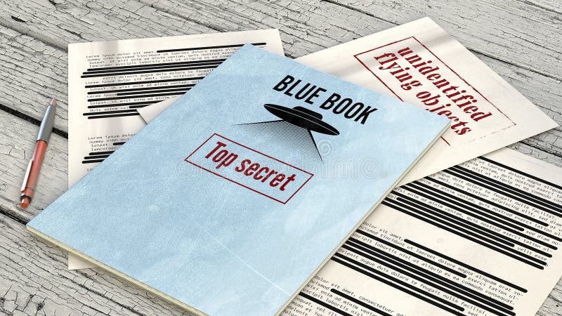 Project Blue Book. Ufo. Declassified Documents and Files, Top Secret ...