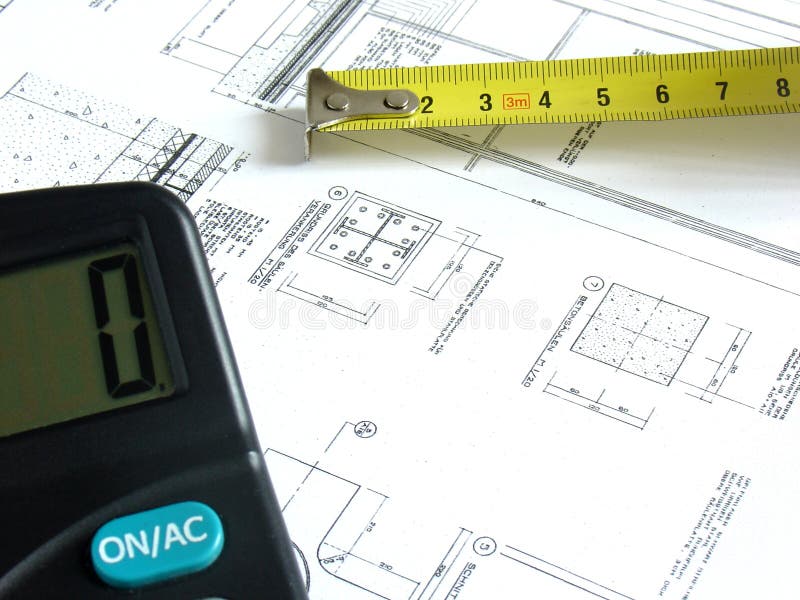 Project calculator stock photo. Image of office, sketch - 24772814