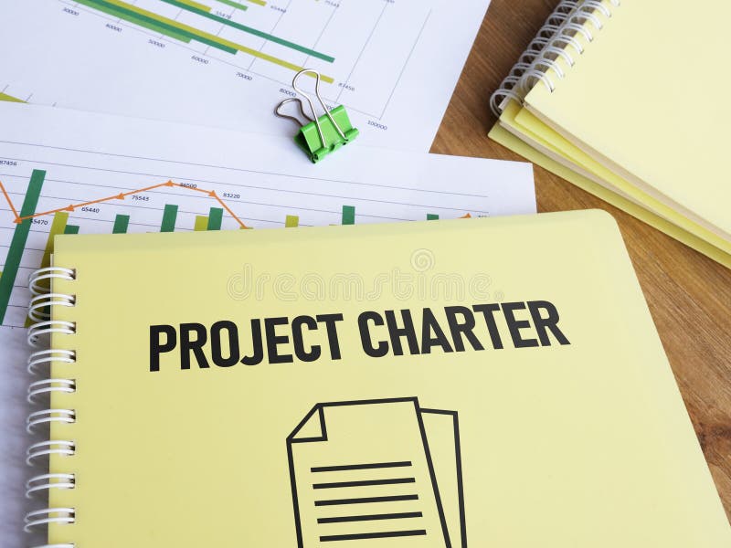 Project Charter is Shown Using the Text Stock Photo - Image of method ...