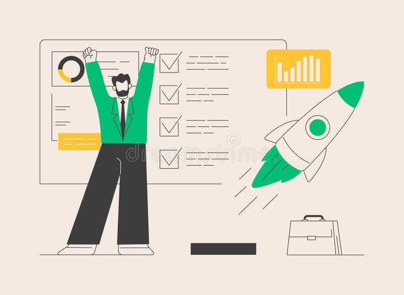 Project Closure Abstract Concept Vector Illustration. Stock Vector ...