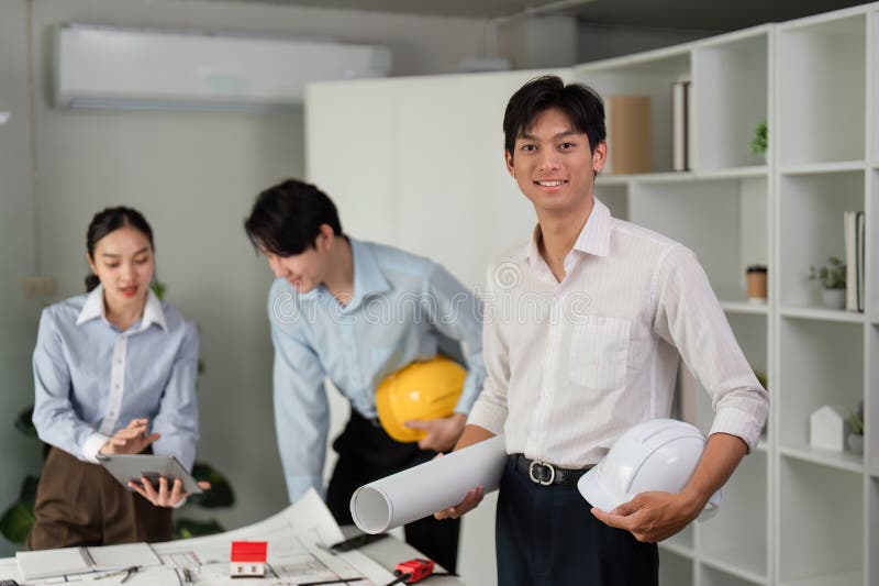 Project Coordination and Positive Vibes. a Cheerful Team Plans Their ...