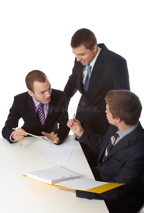 Project debate stock photo. Image of meeting, colleague - 17530118