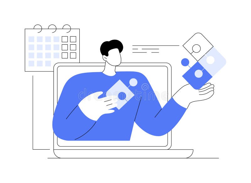 Project Delivery Abstract Concept Vector Illustration. Stock Vector ...