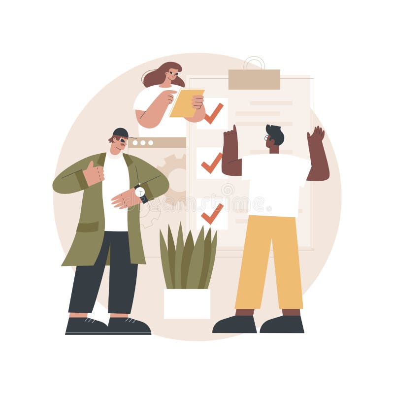 Project Delivery Abstract Concept Vector Illustration Stock Vector ...