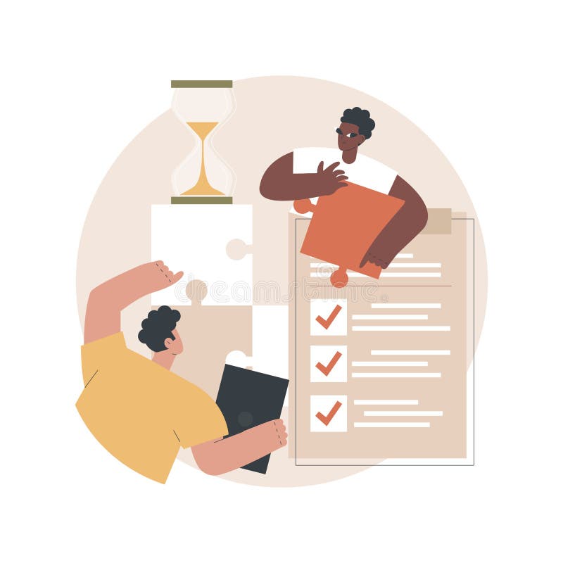 Project Delivery Abstract Concept Vector Illustration Stock Vector ...