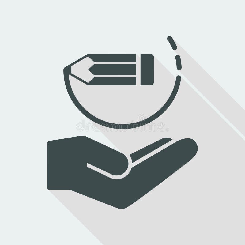 Project Design Concept - Flat Minimal Icon Stock Vector - Illustration ...