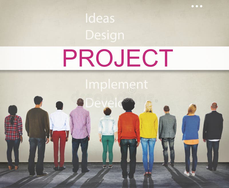Project Design Implement Development Concept Stock Photo - Image of ...