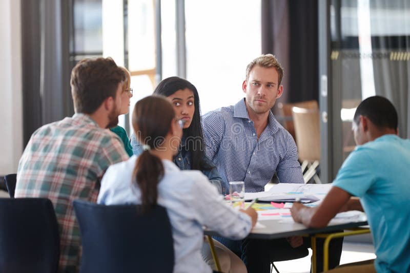 Project, Designers or People in Meeting for Planning, Development or ...