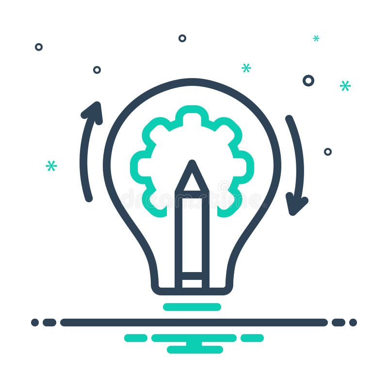 Mix Icon for Project Development, Project and Venture Stock ...