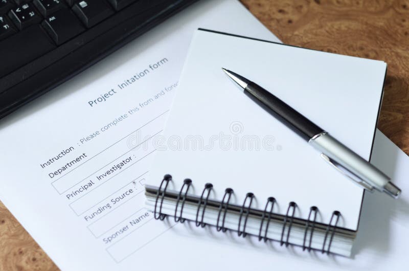 Project form stock image. Image of blank, paper, project - 41625213