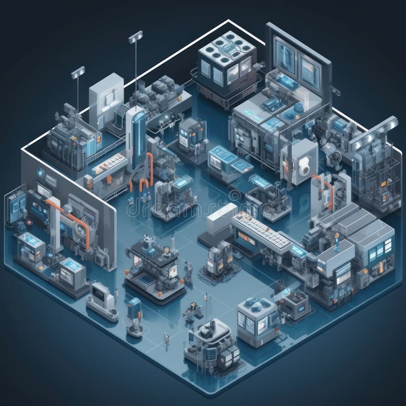 The Project of a Futuristic Workshop for Managing Automation. Complete ...