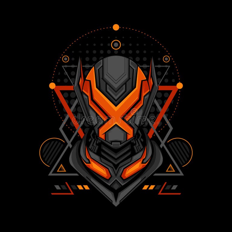 Project X Geometry Style Style Stock Vector - Illustration of symbols ...