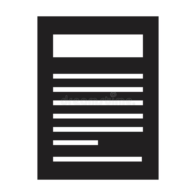 Project Icon Vector for Business File Data and Document Report Stock ...