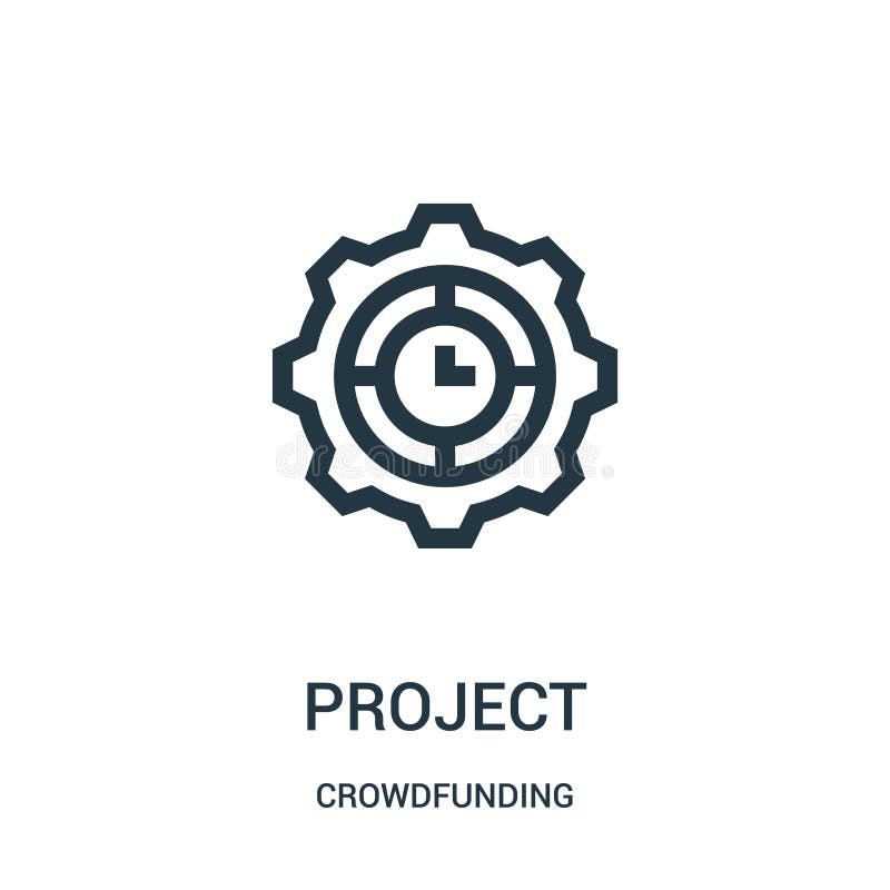 Project Icon Vector from Project Management Collection. Thin Line ...