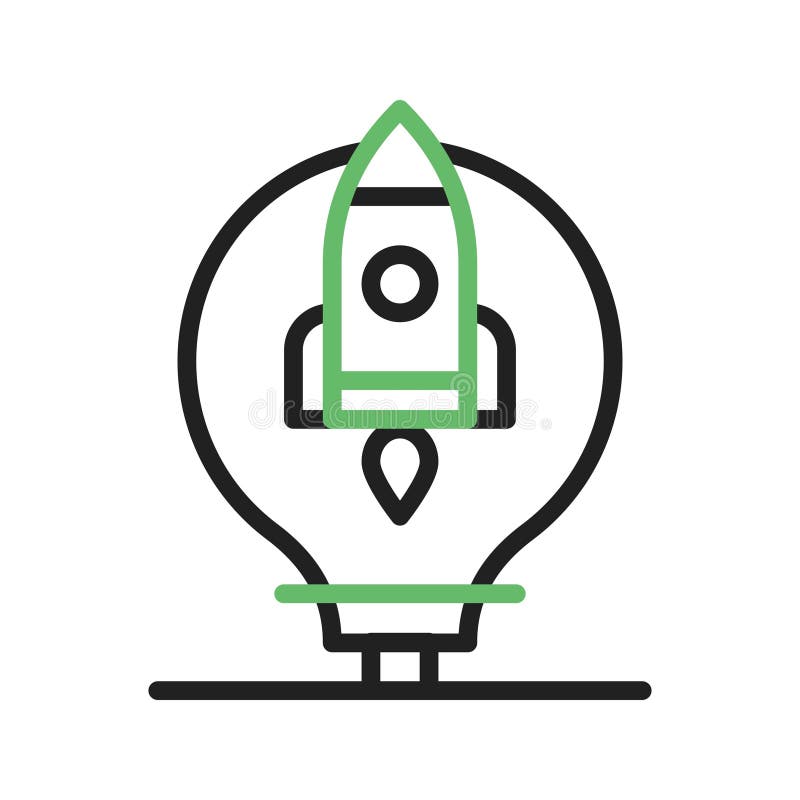Project Idea Icon Image. stock vector. Illustration of creativeidea ...