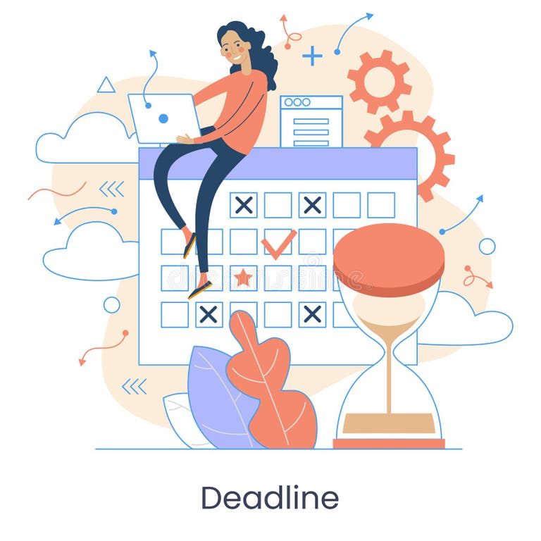 Project Initiation, Project Closure, Deadline Concept. Business ...