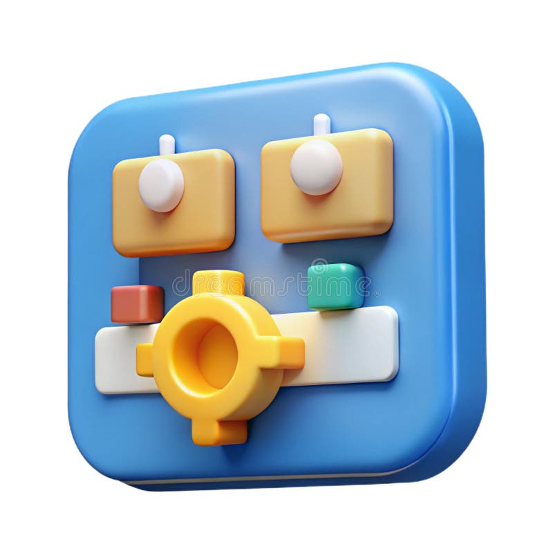 Project Initiation 3D Icon stock illustration. Illustration of ...