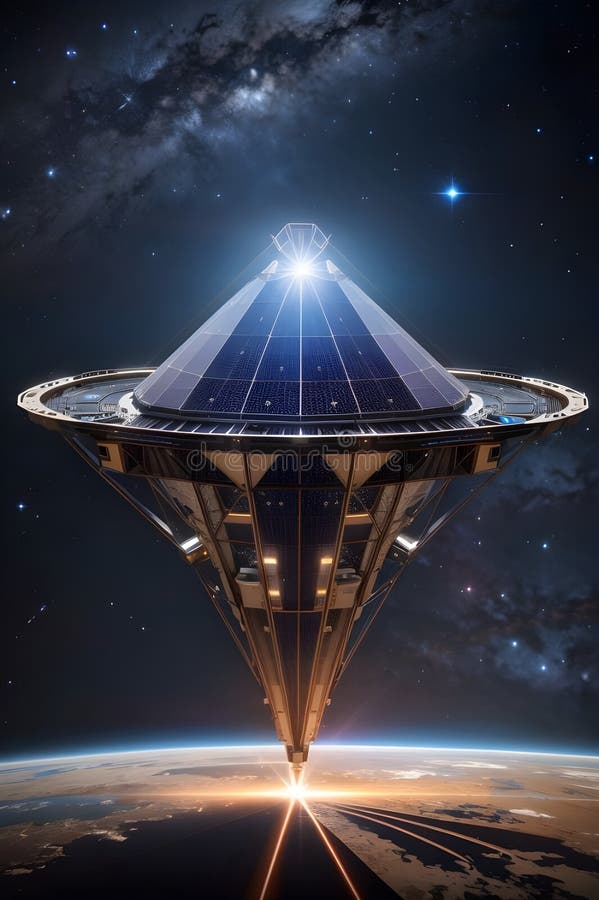 Project for Interstellar Travel Stock Image - Image of goal, lights ...