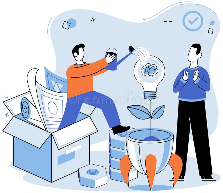 Project Launch. a Development Project Idea, Catalyst for Revolutionary ...