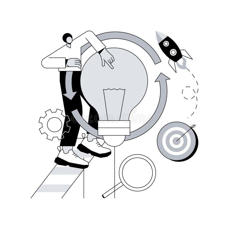 Project Life Cycle Abstract Concept Vector Illustration. Stock Vector ...