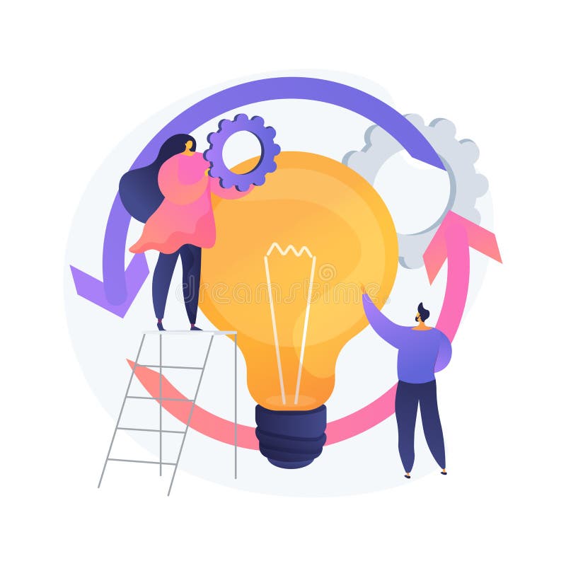 Project Life Cycle Abstract Concept Vector Illustration Stock Vector ...