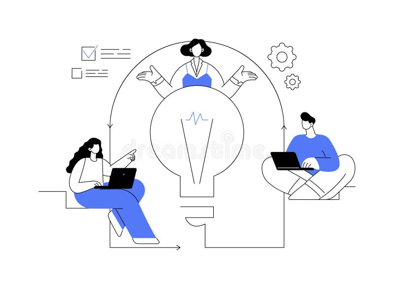 Project Life Cycle Abstract Concept Vector Illustration. Stock Vector ...