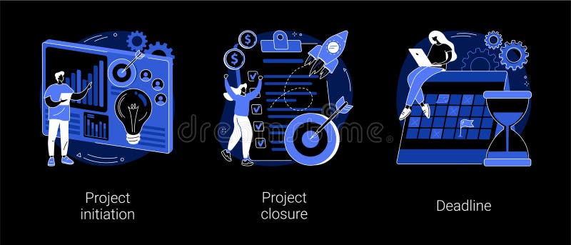 Project Lifecycle Abstract Concept Vector Illustrations. Stock Vector ...