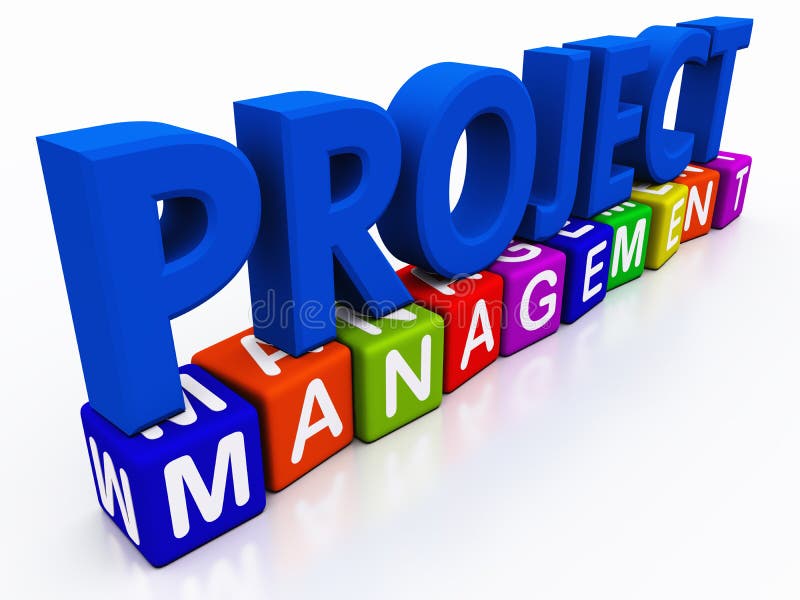 Project management phases stock illustration. Illustration of manage ...