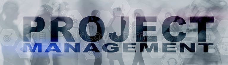 Project Management and Abstract Concept 2021. Banner for the Site ...