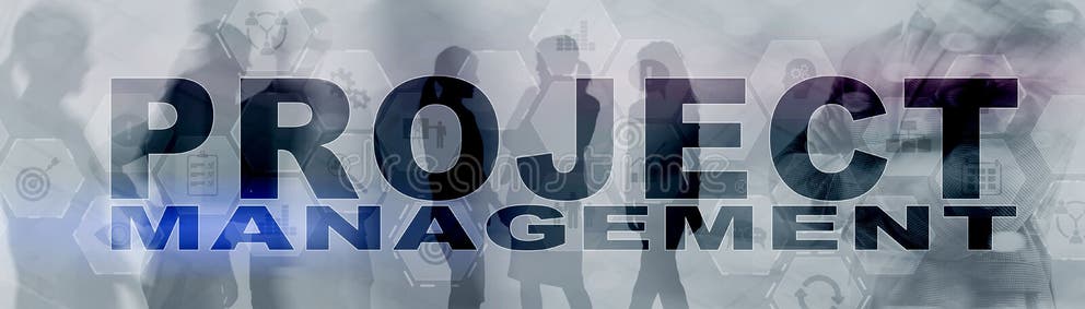 Project Management and Abstract Concept 2021. Banner for the Site ...