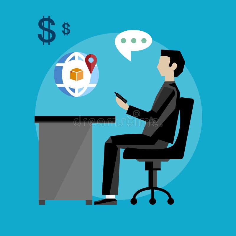 Project Management Business Multitasking Concept Stock Vector ...