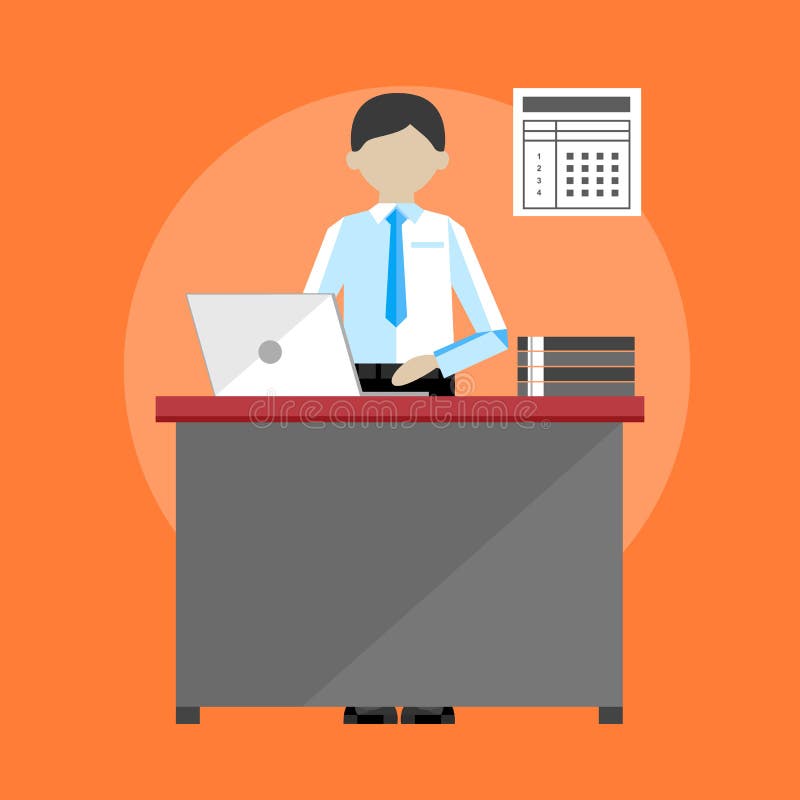 Project Management Business Multitasking Concept Stock Vector ...