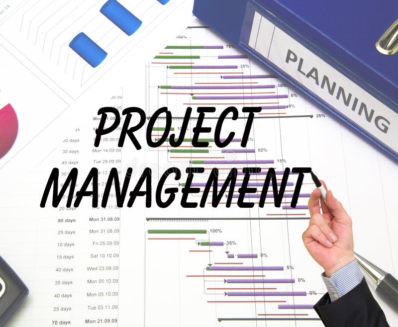 Project Management stock illustration. Illustration of control - 46489490